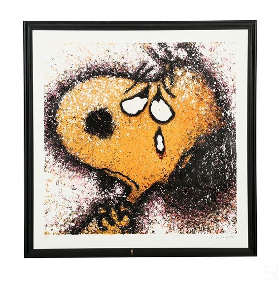Tom Everhart | Tom Everhart b.1952 Modern LE Peanuts SNOOPY Litho ...