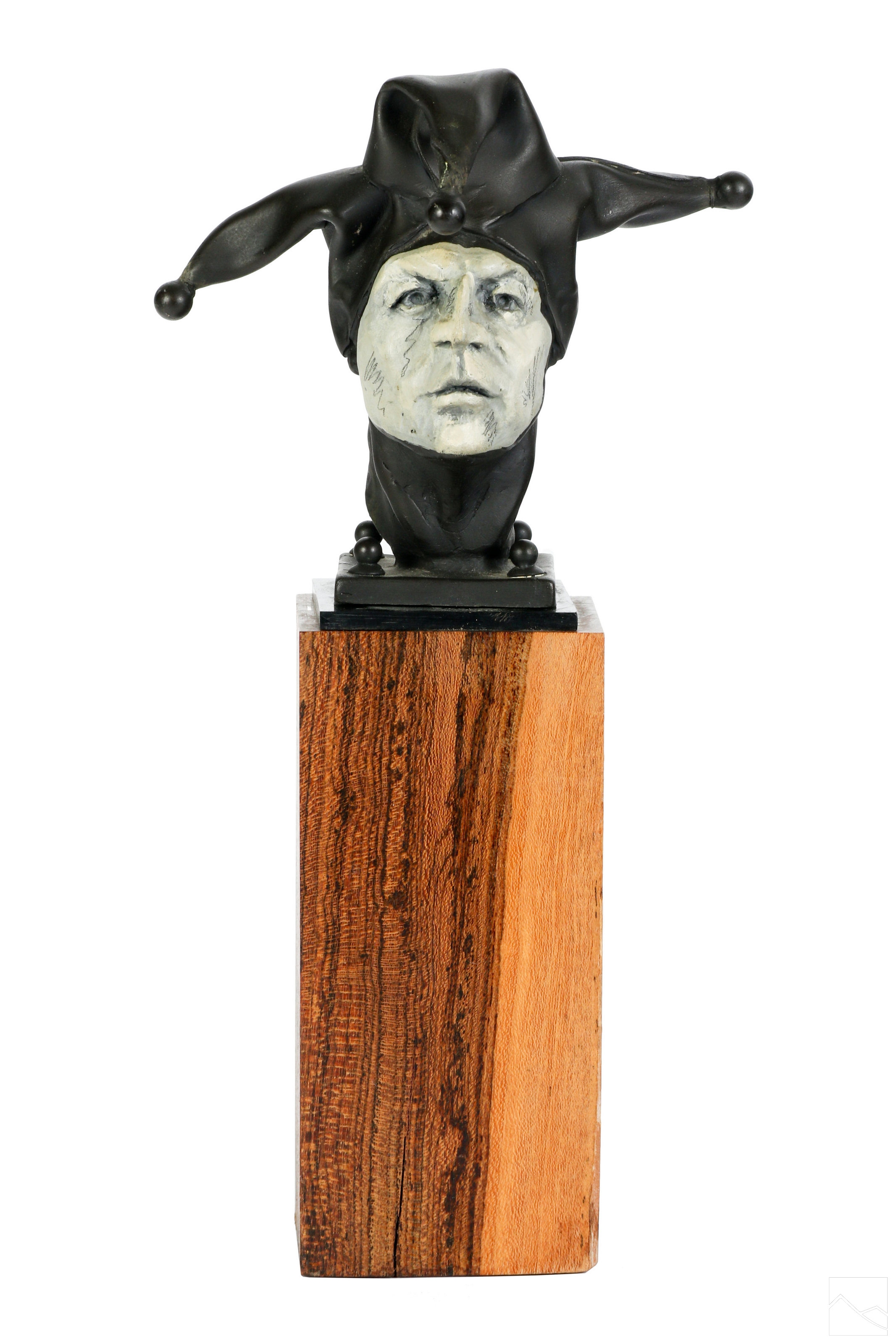 Theodore Gall | Theodore Gall b.1941 Bronze Jester Bust Sculpture (1993 ...