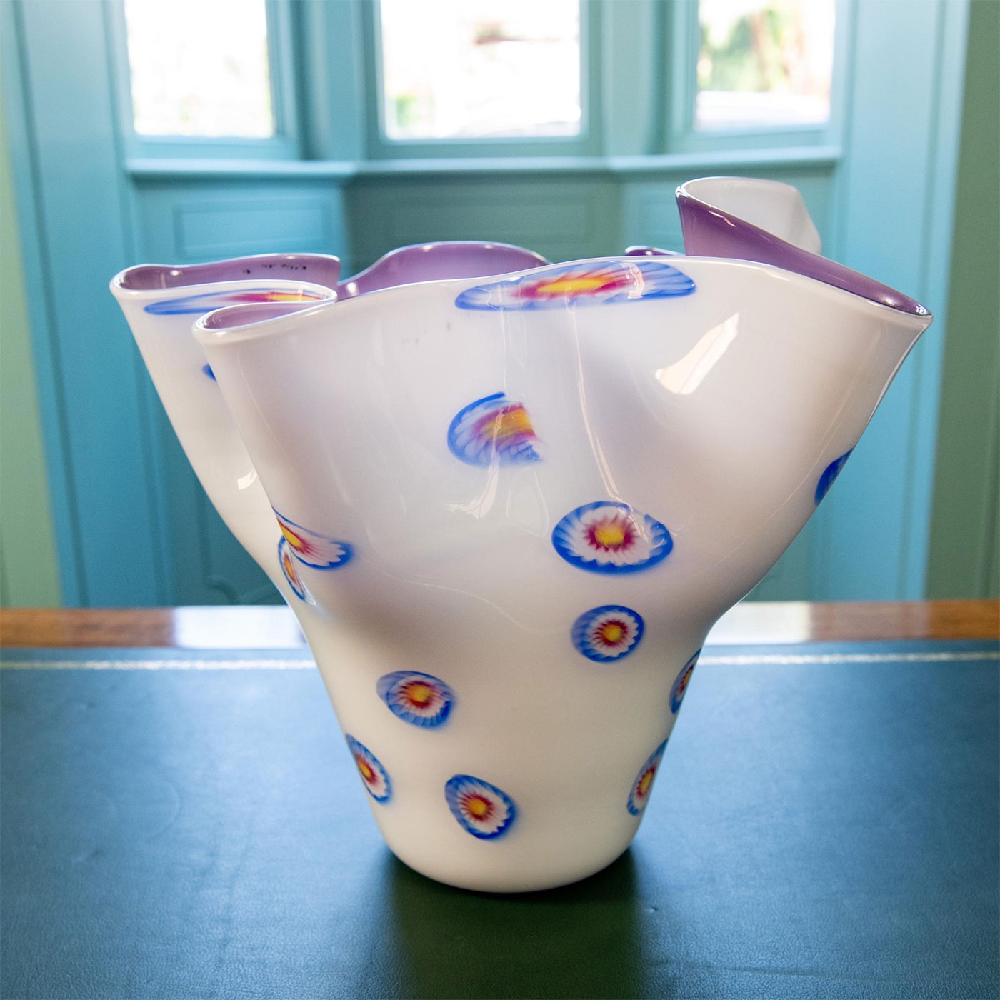 Alessandro Moretti | Alessandro Moretti Murano Italian Art Glass Vase ...