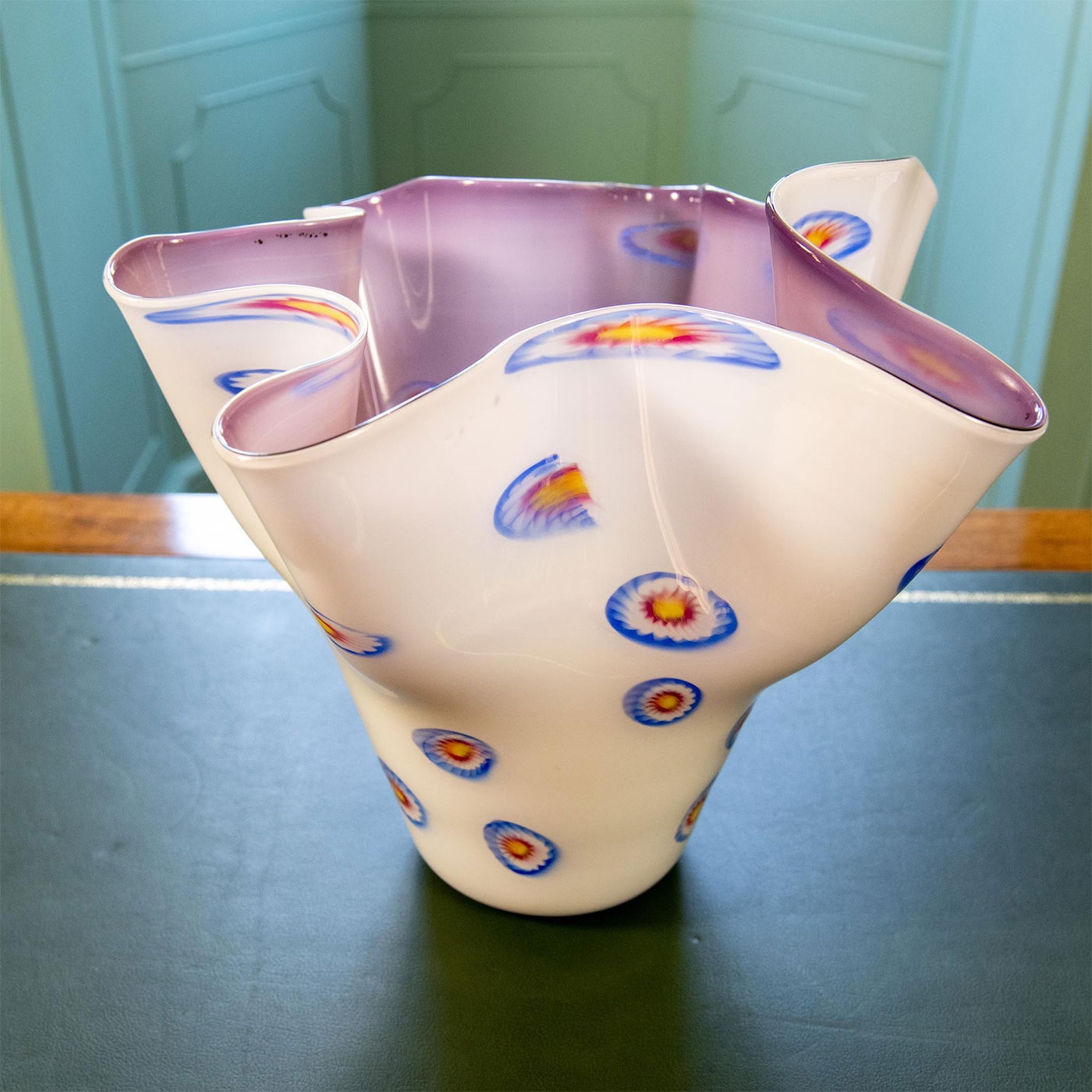 Alessandro Moretti | Alessandro Moretti Murano Italian Art Glass Vase ...