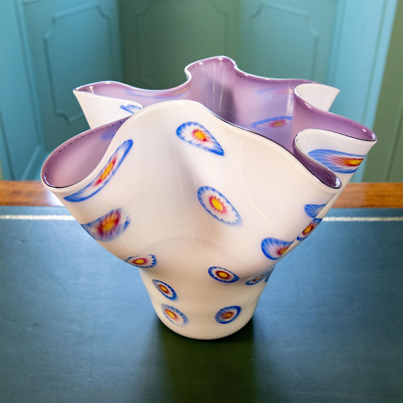 Alessandro Moretti | Alessandro Moretti Murano Italian Art Glass Vase ...