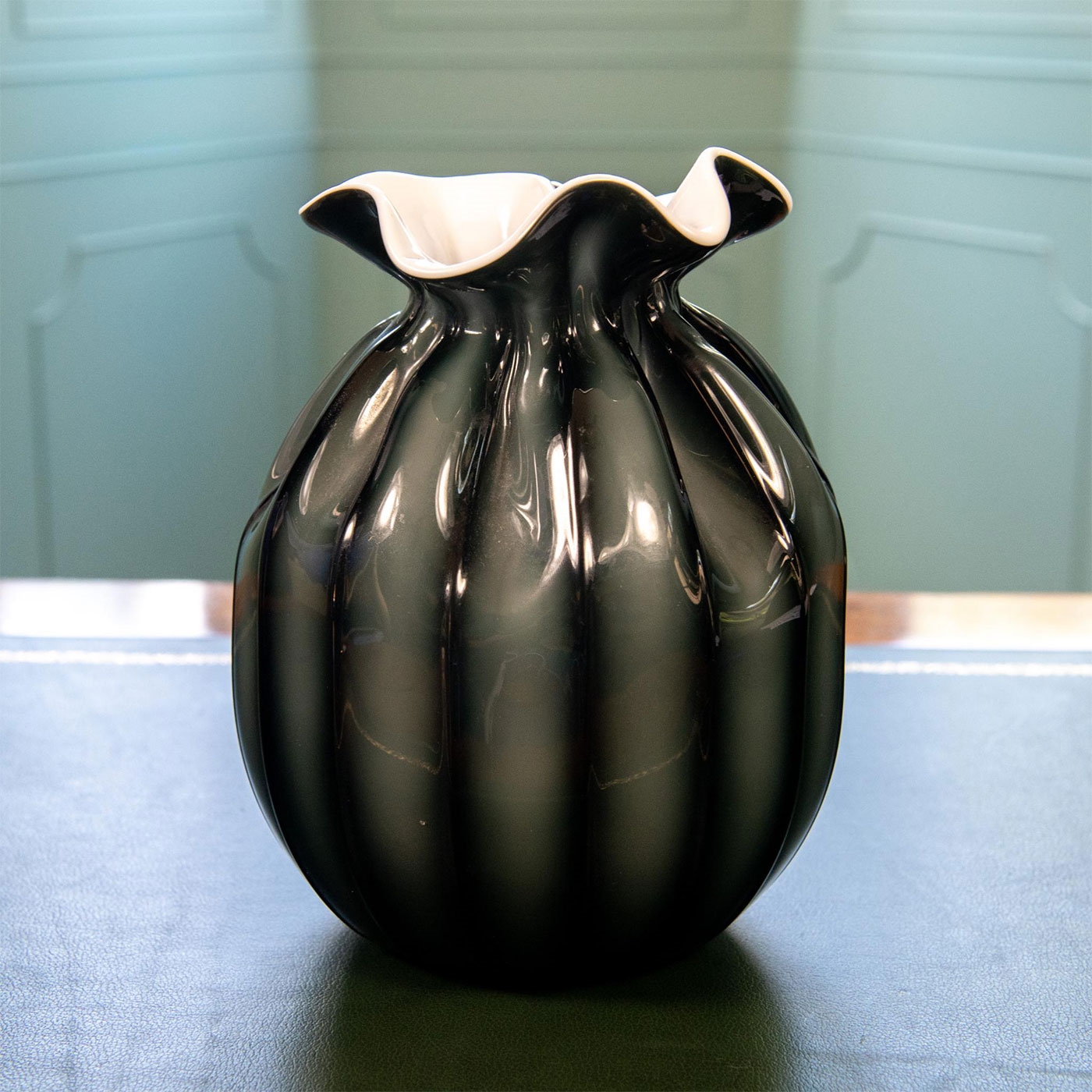 Alessandro Moretti | interior set in white coloration | MutualArt