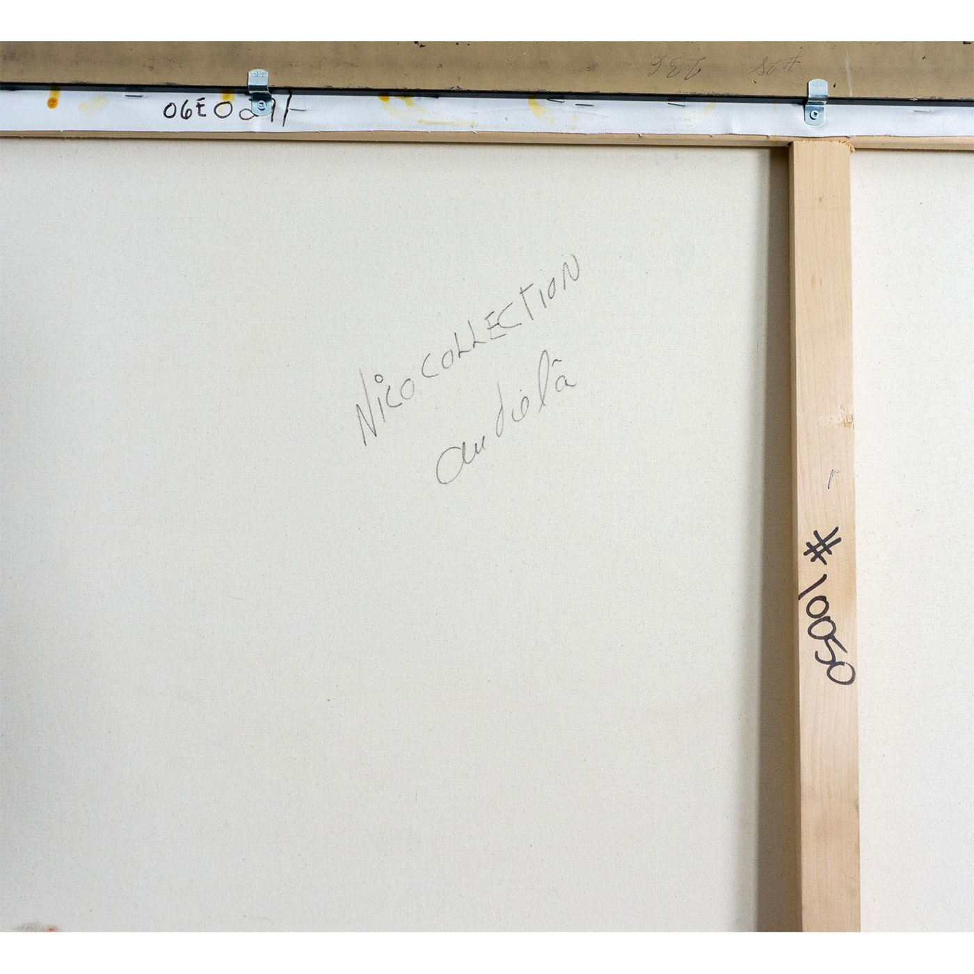 Nicole Mathieu | Large acrylic portrait of a young lady on canvas ...