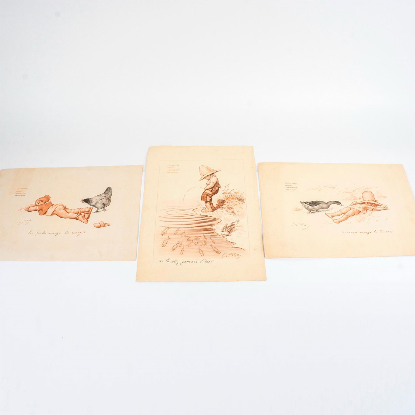 Redon Georges | 3 Menus Naughty Children (1953) | Compare similar ...