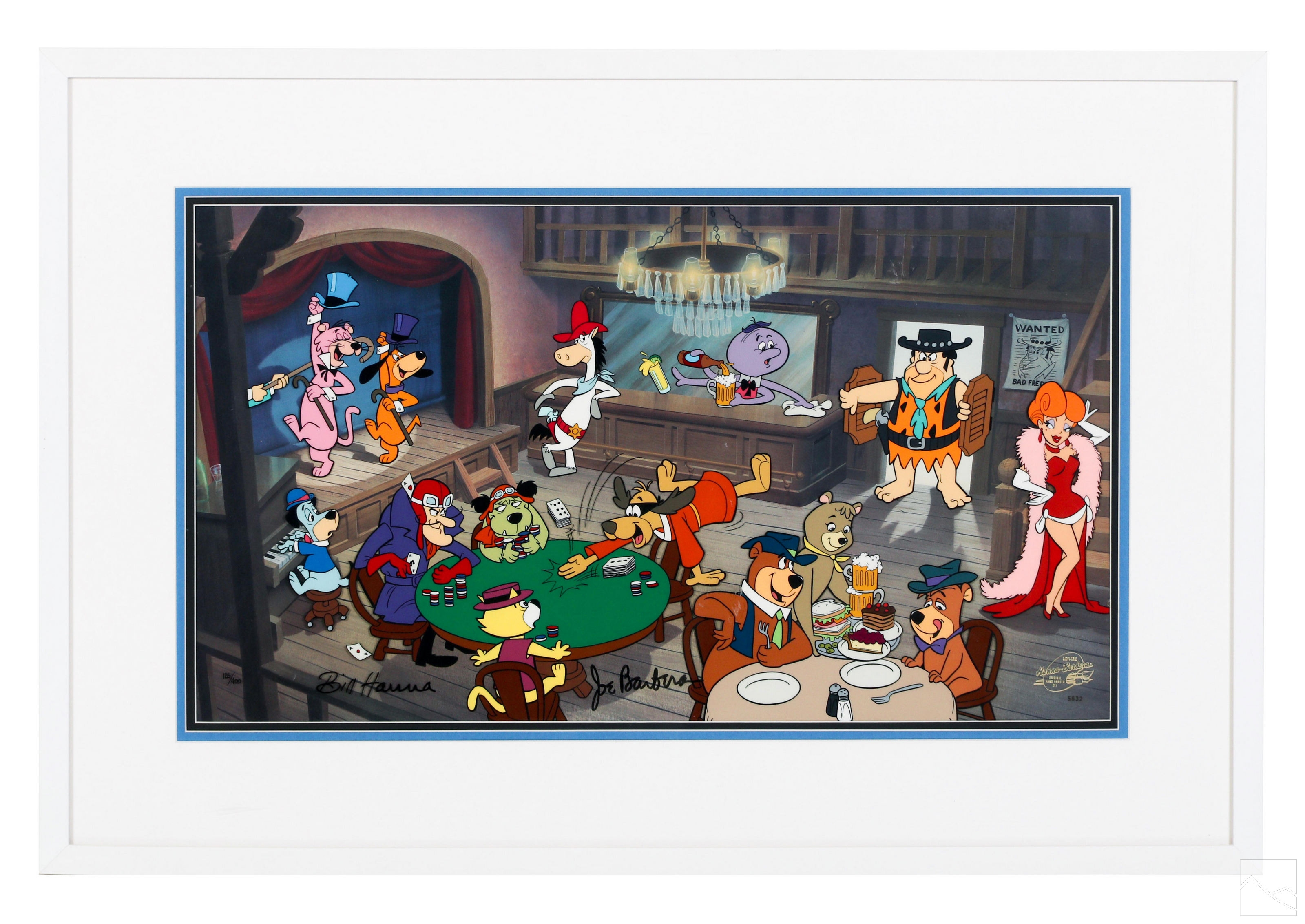 Hanna Barbera | Hanna Barbera FRED FLINTSTONE Animation Cel | MutualArt