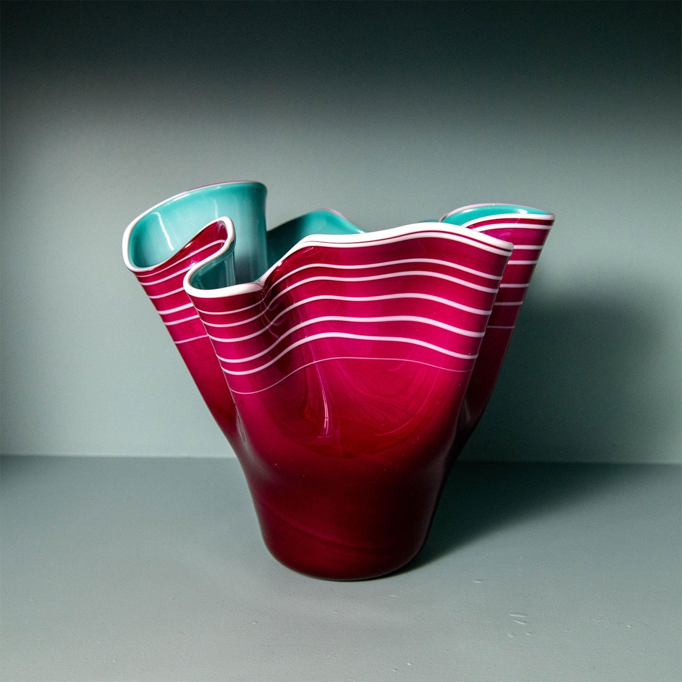 Alessandro Moretti | Alessandro Moretti Murano Italian Art Glass Vase ...