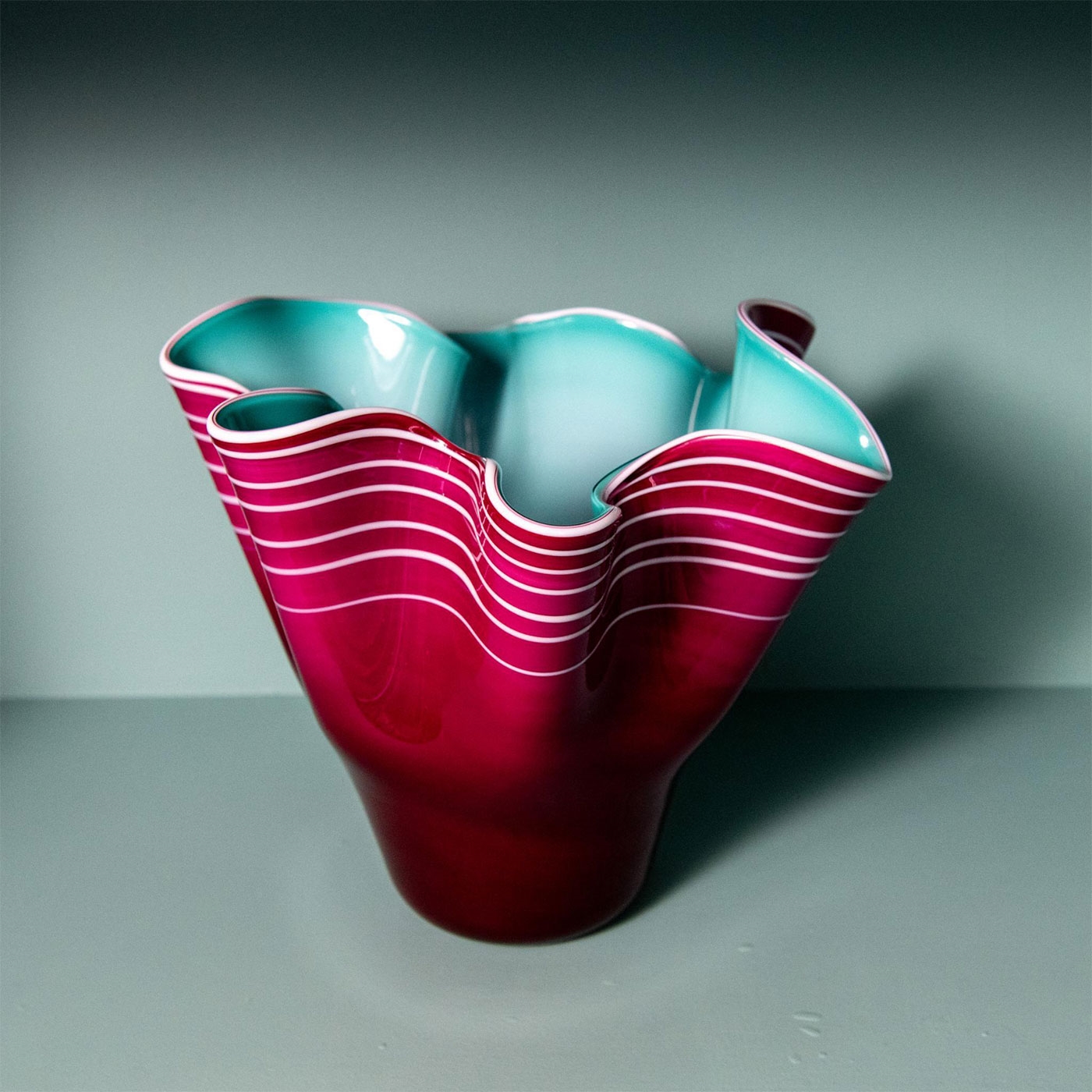 Alessandro Moretti | Alessandro Moretti Murano Italian Art Glass Vase ...