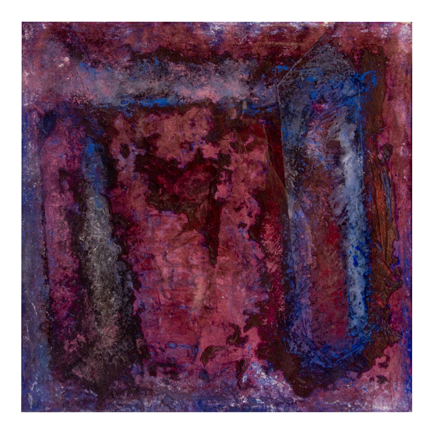 Kenneth Draper | Abstract work Titled Dawn Enclosure on a gallery label ...