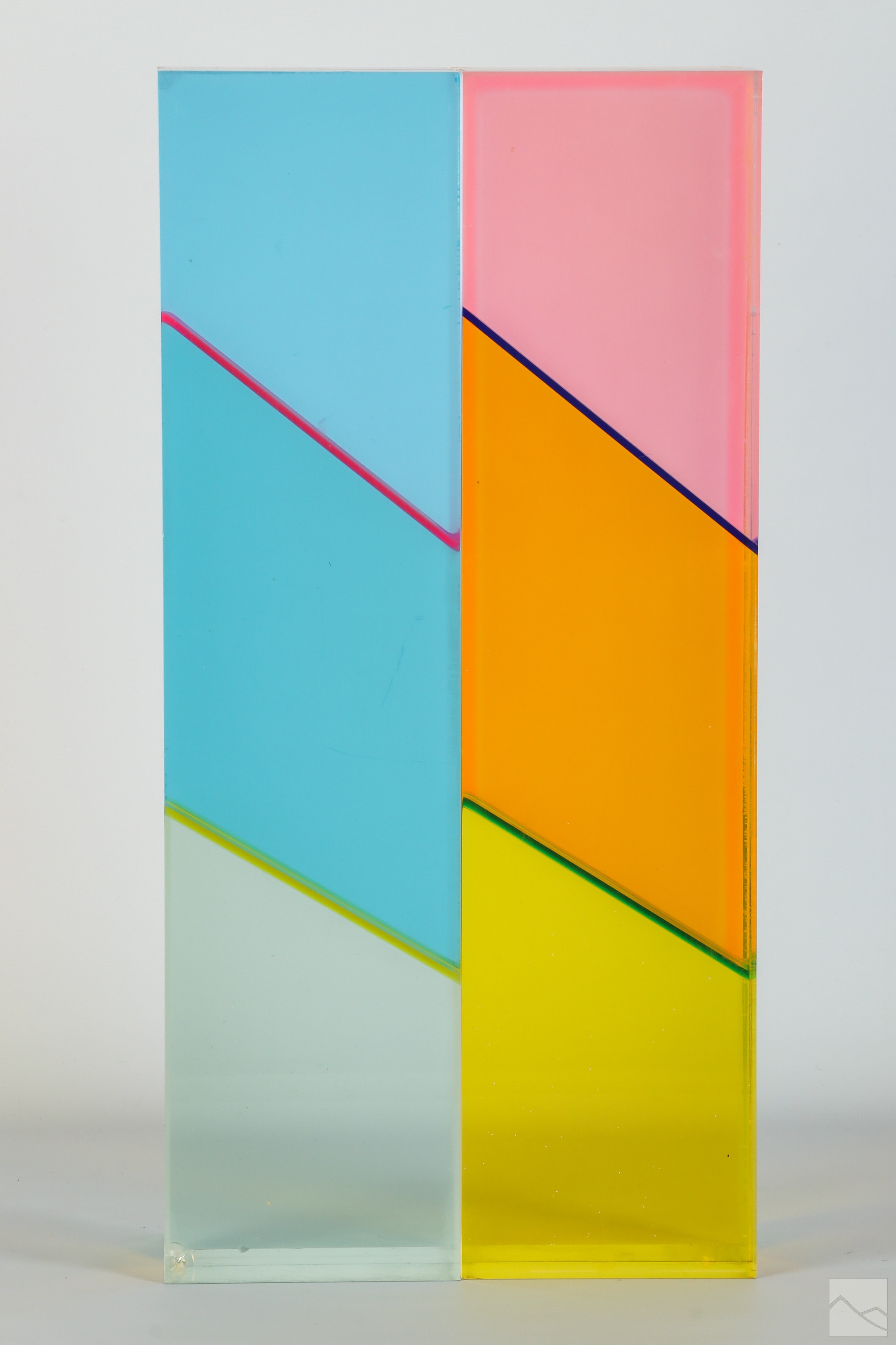 Vasa Velizar Mihich | Vasa V Mihich b.1933 Modern Prism Column ...