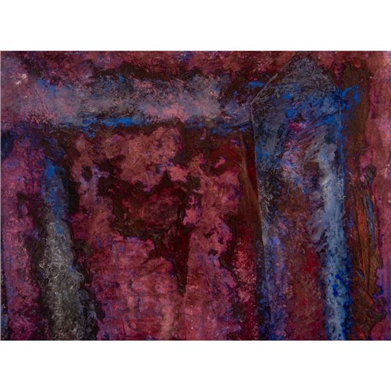 Kenneth Draper | Abstract work Titled Dawn Enclosure on a gallery label ...