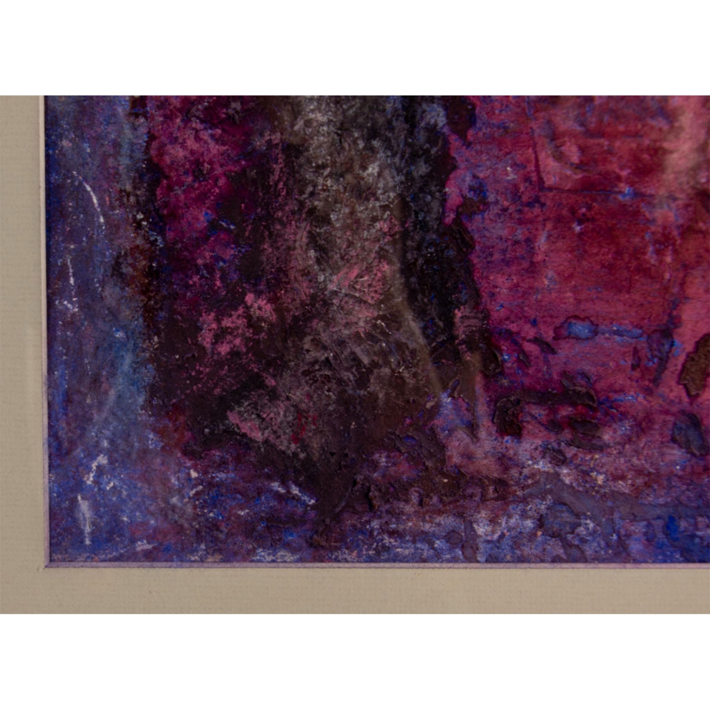 Kenneth Draper | Abstract work Titled Dawn Enclosure on a gallery label ...