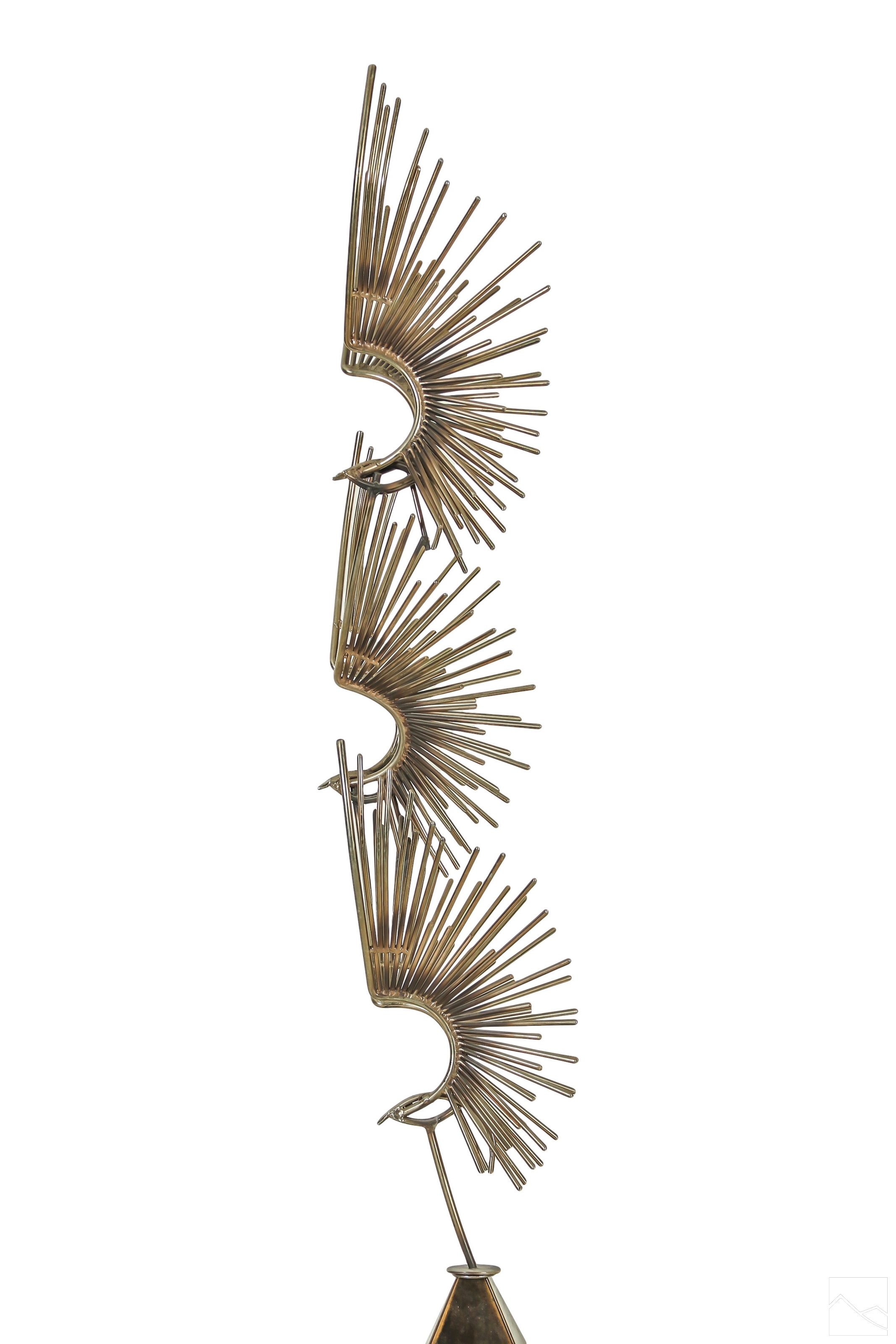 Curtis Freiler | Curtis Jere Modern Brutalist Bird Flight Sculpture ...