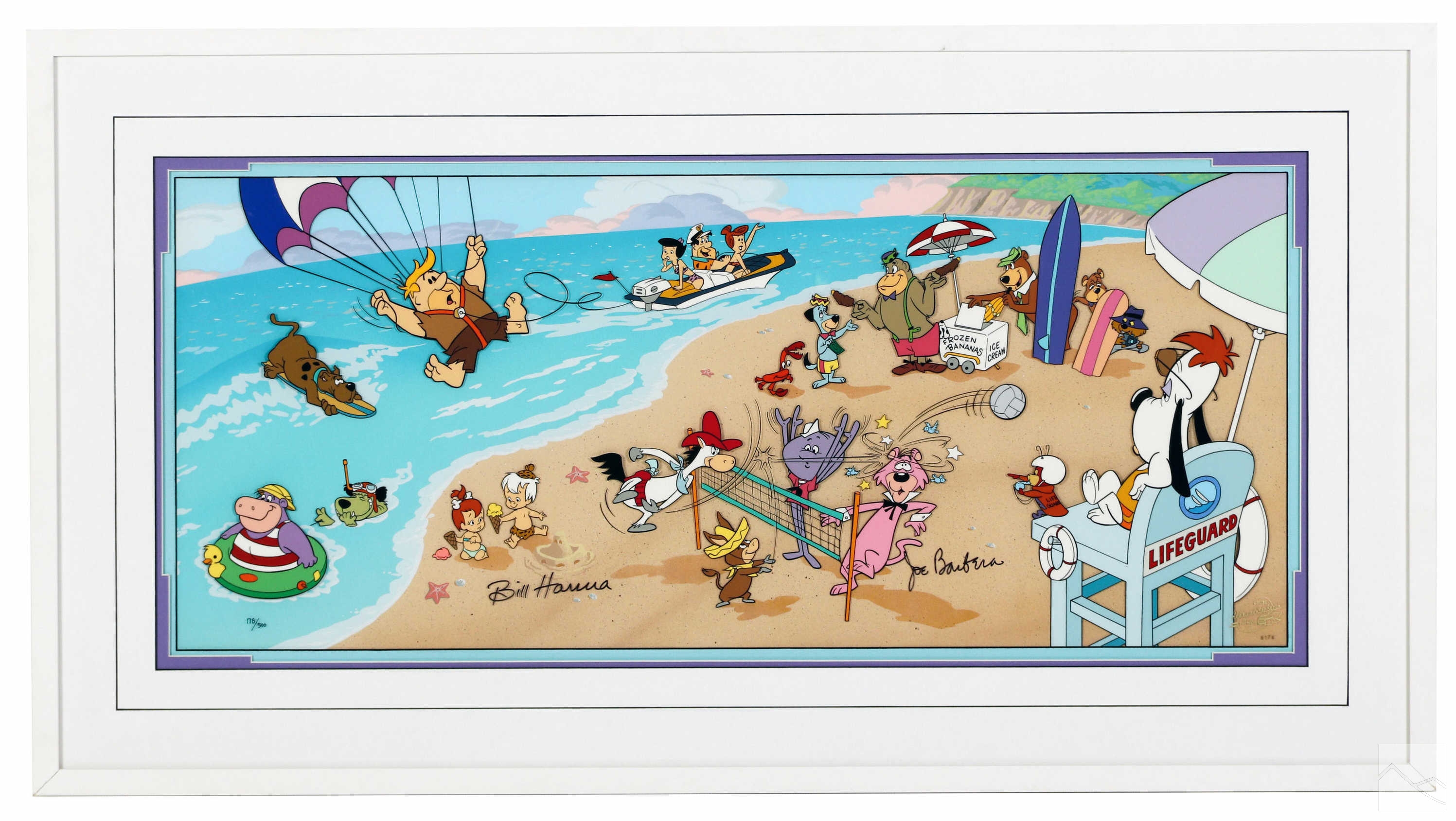 Hanna Barbera | Hanna Barbera ENDLESS SUMMER Animation Cel | MutualArt