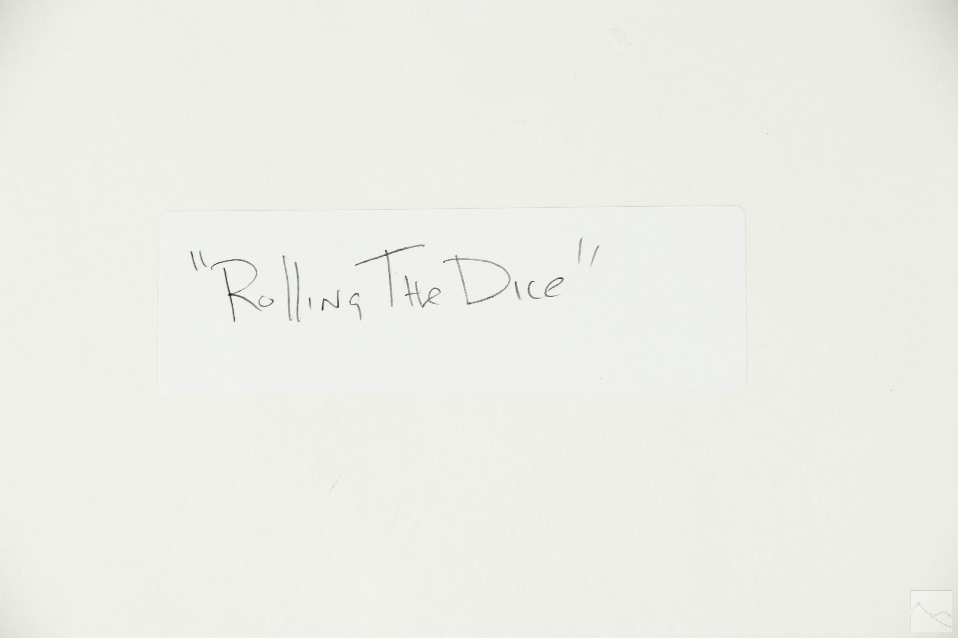 Peter Robert Keil | Peter Keil b.1942 Rolling Dice Abstract Painting ...