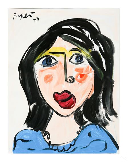 Peter Robert Keil | Peter Keil b.1942 Patsy Cline Portrait Painting ...