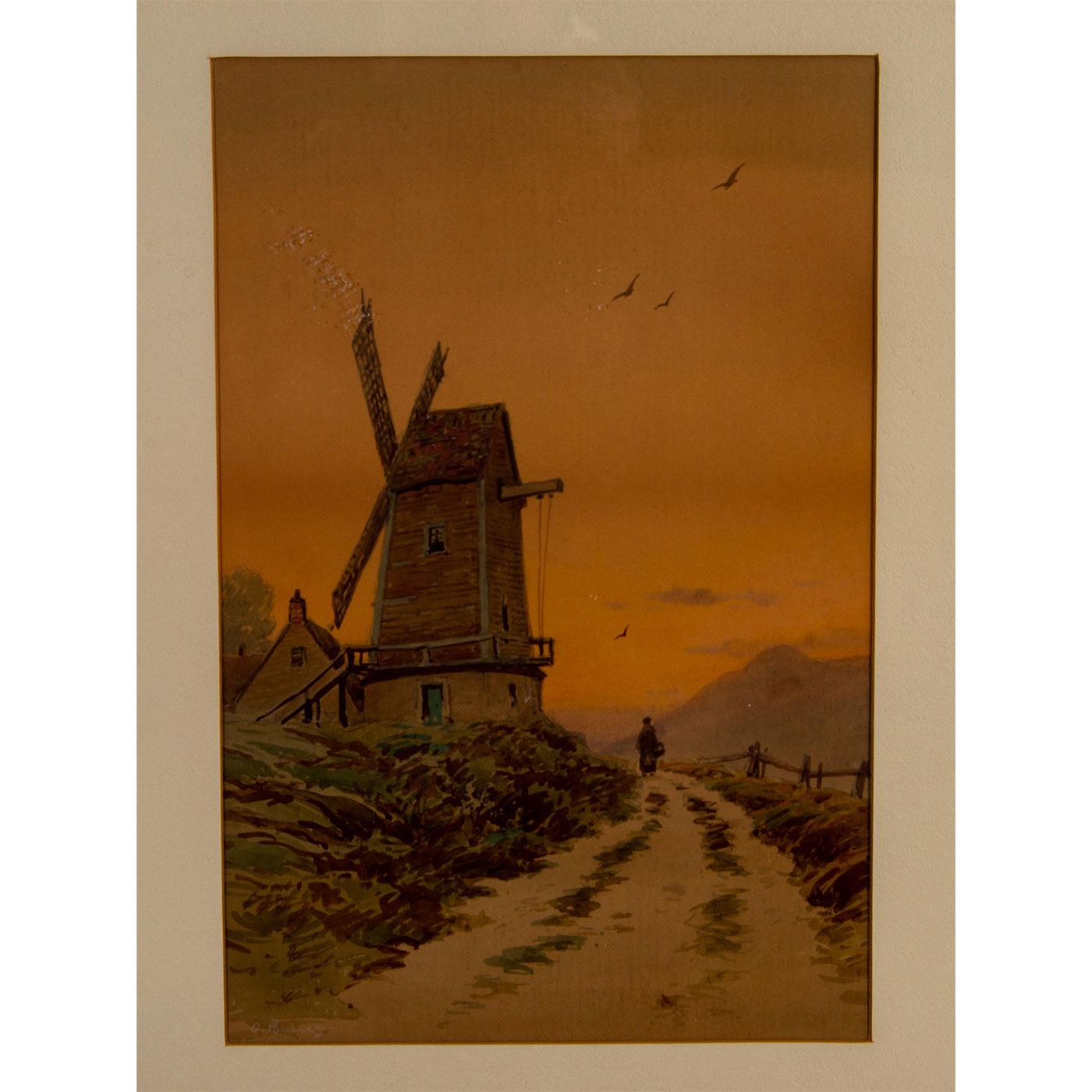 William Frederick Paskell | Landscape with mill | MutualArt