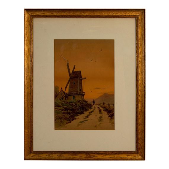 William Frederick Paskell | Landscape with mill | MutualArt