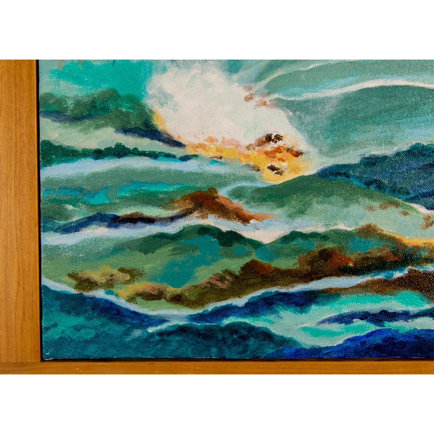 Kokyo Mori | K. Mori Oil Painting on Canvas Modern Abstract | MutualArt