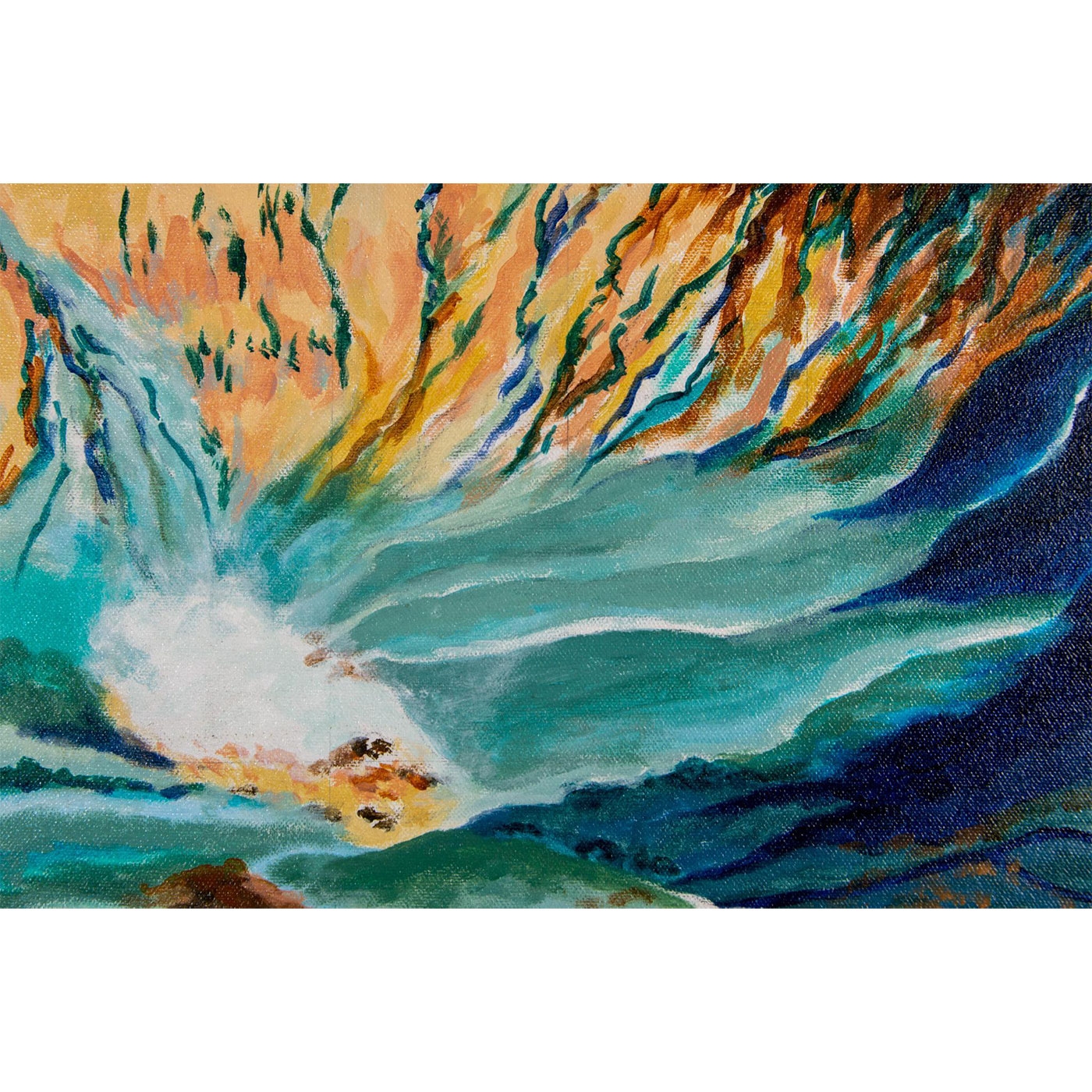 Kokyo Mori | K. Mori Oil Painting on Canvas Modern Abstract | MutualArt