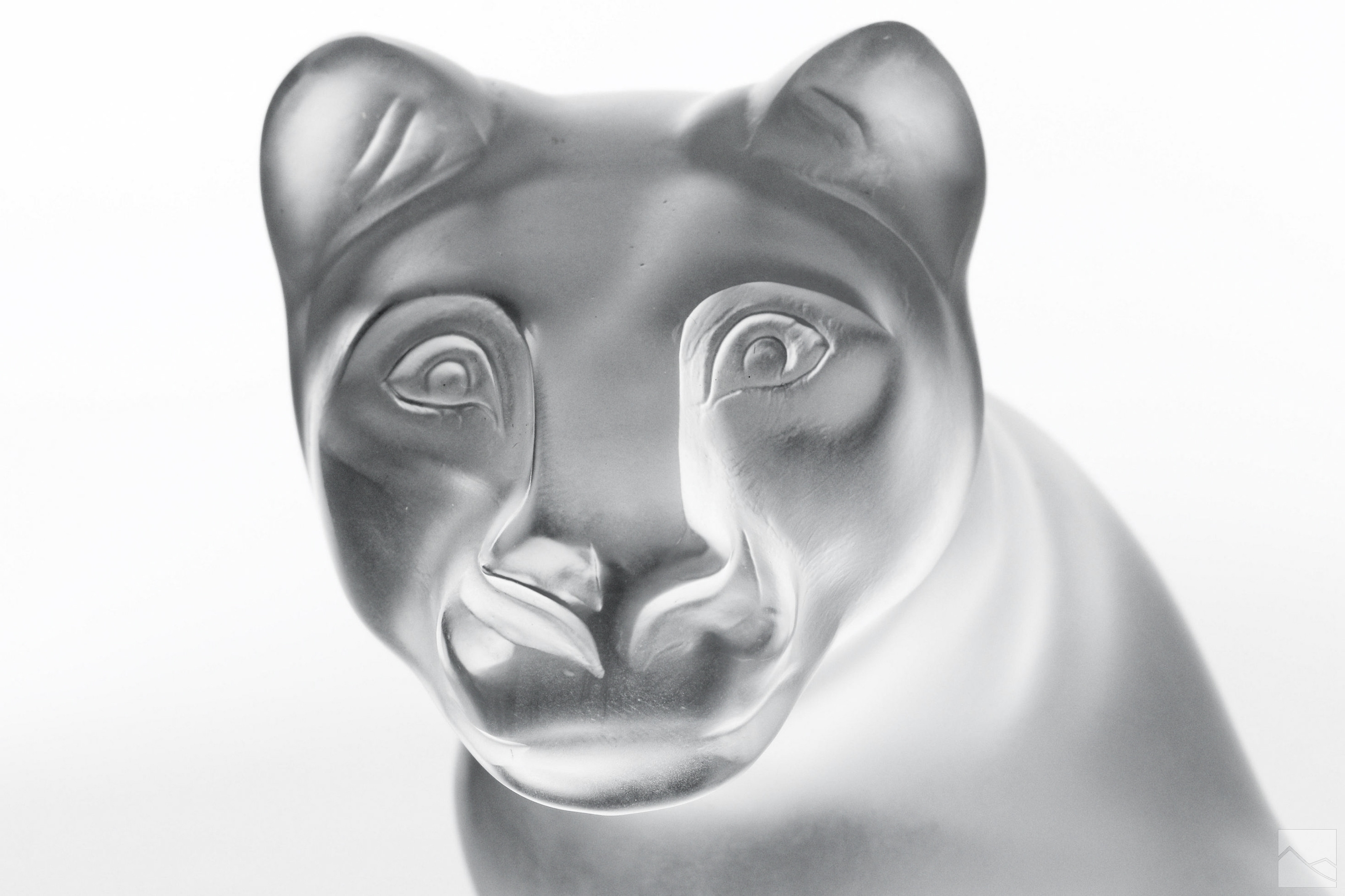 Maison Lalique | Lalique French Crystal Simba Lion Wildlife Statue ...