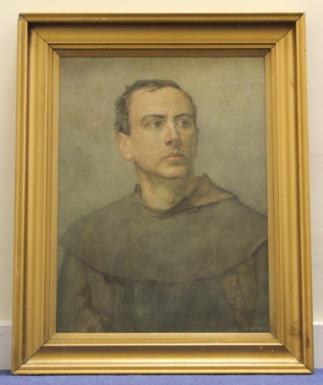British School, 20th Century | Portrait of a monk. (Early 20th Century ...