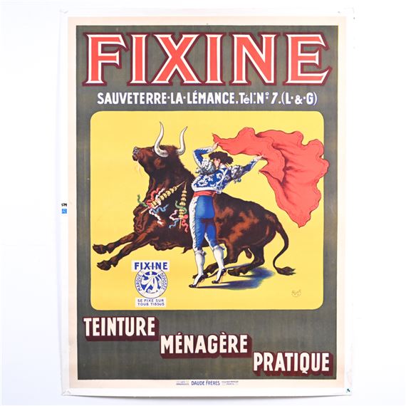 Daude Freres | TEINTURE IDEALE FRENCH POSTER | MutualArt