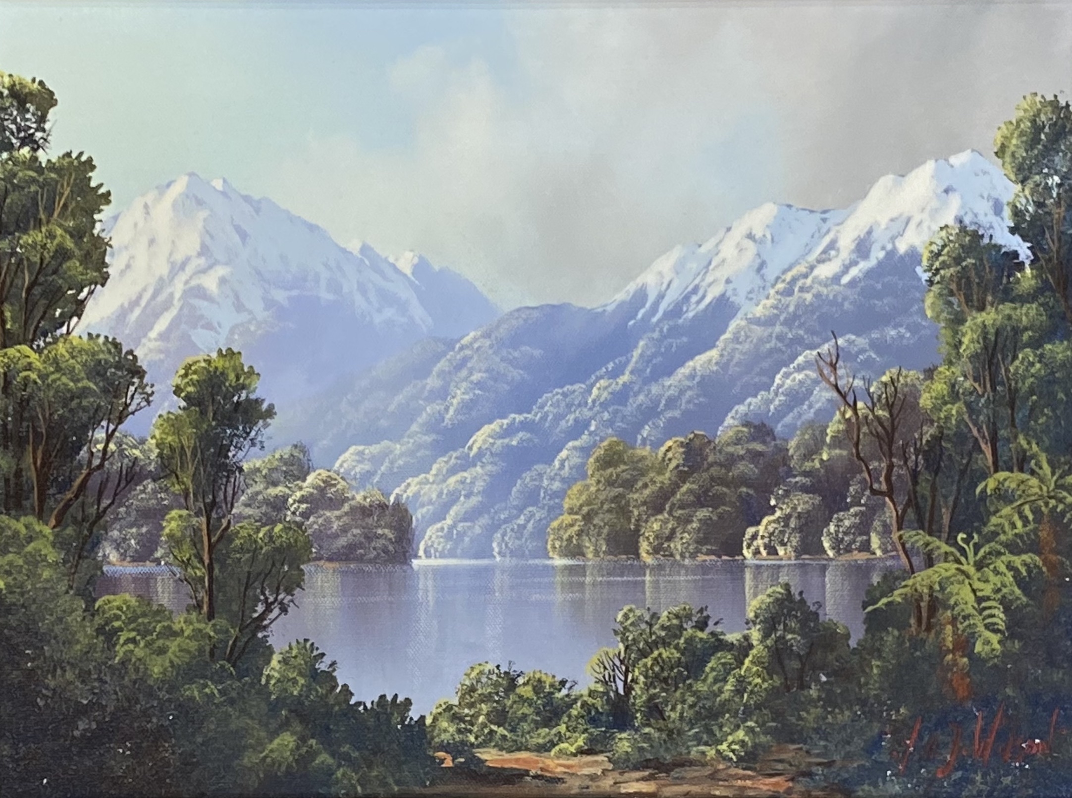 Tim Wilson | Lake Manapouri | MutualArt