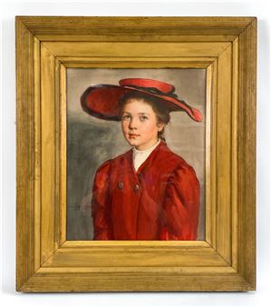 Lee Lufkin Kaula | Seated Woman | MutualArt