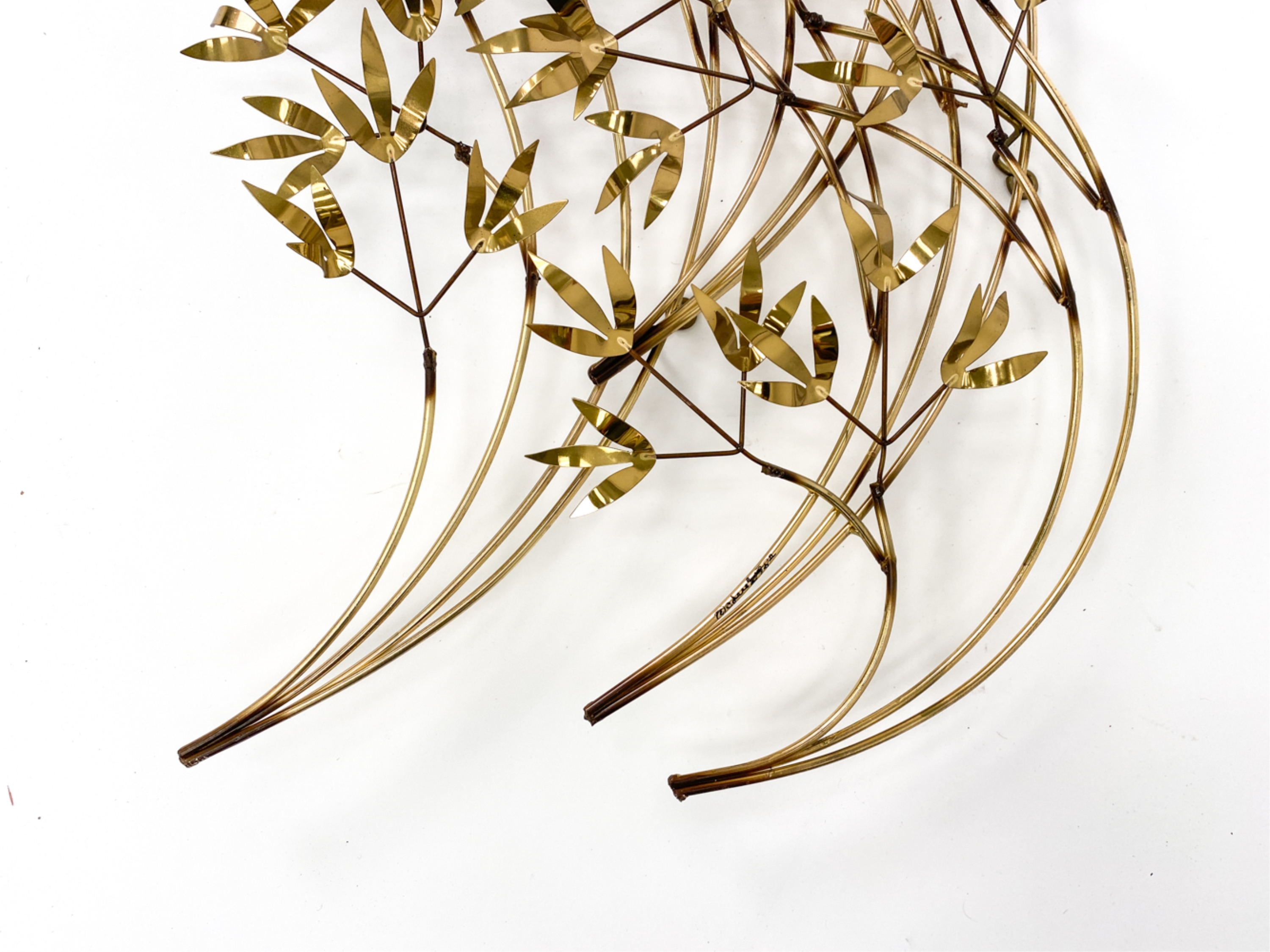 Curtis Jeré | SIGNED CURTIS JERE WALL SCULPTURE | MutualArt