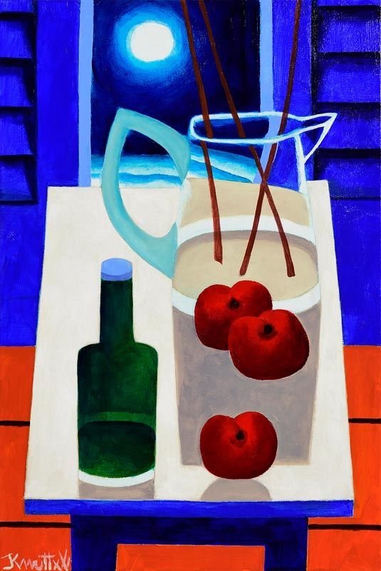 Graham Knuttel | Still Life by Moonlight | MutualArt