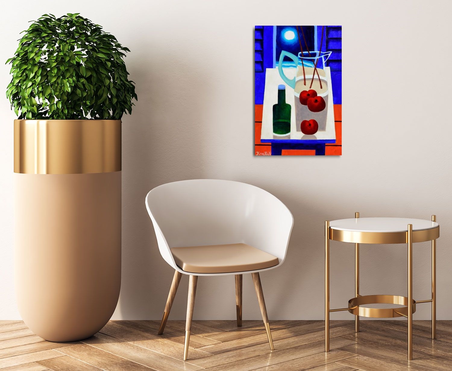 Graham Knuttel | Still Life by Moonlight | MutualArt