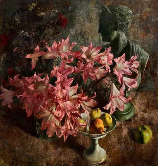 Patrick Hennessy | Pink Lilies | MutualArt