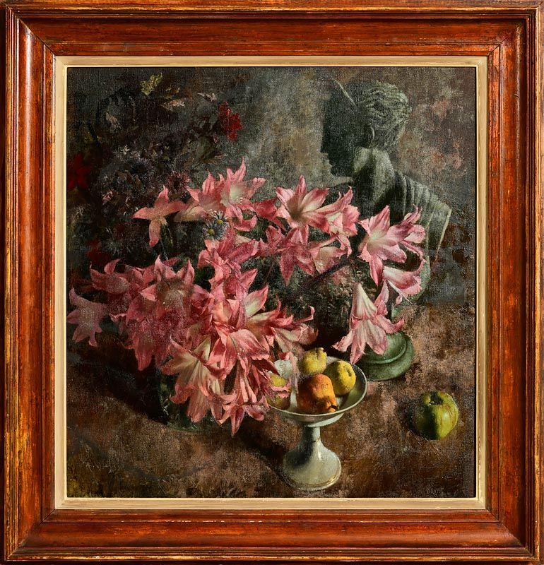 Patrick Hennessy | Pink Lilies | MutualArt