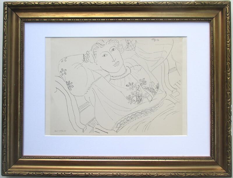 Henri Matisse | Offset lithography after drawing 1936 (1936) | MutualArt