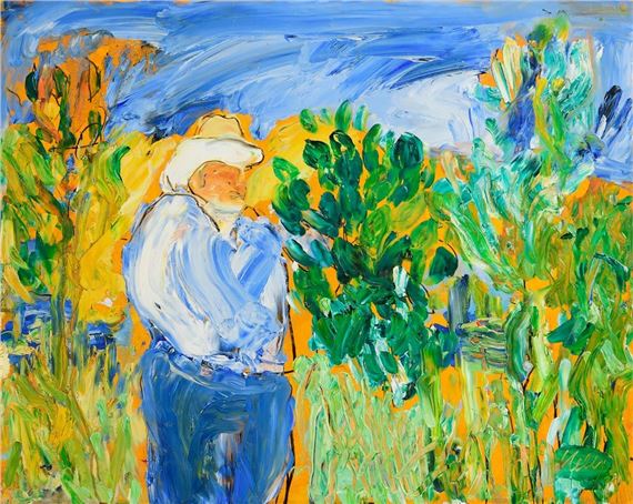 Phil Kelly | Seamus Heaney en Oaxaca II (1999) (1999) | MutualArt