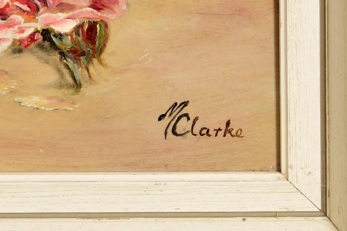 Margaret Clarke | Still Life - Jug of Roses | MutualArt