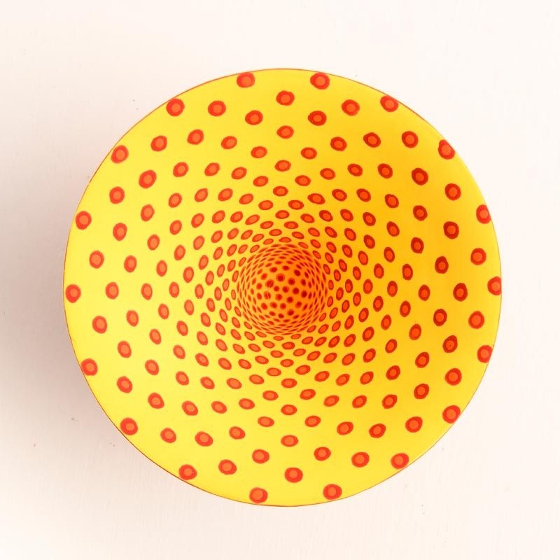 Grainne Watts | Vortex Vessel - Orange/Red | MutualArt