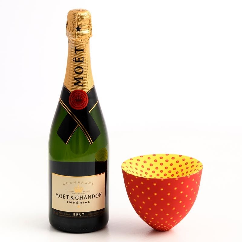 Grainne Watts | Vortex Vessel - Orange/Red | MutualArt