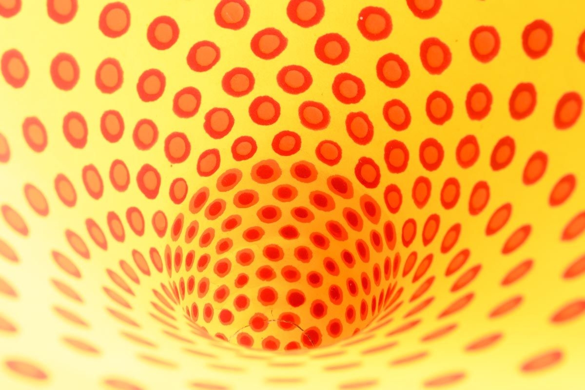 Grainne Watts | Vortex Vessel - Orange/Red | MutualArt