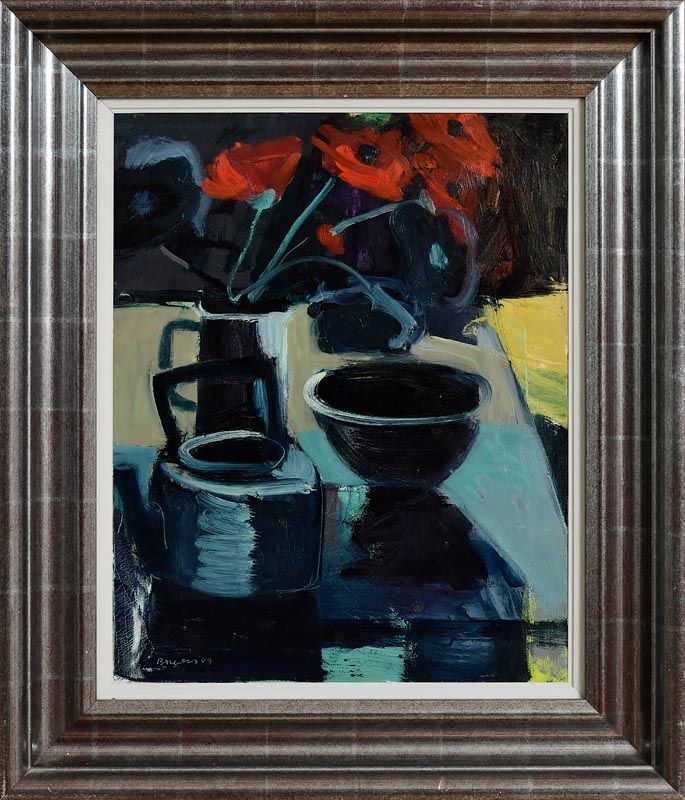 Brian Ballard | Poppies in a Jar (1989) (1989) | MutualArt