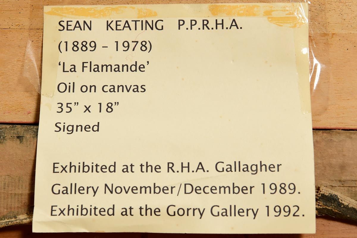 Sean Keating | La Flamande | MutualArt