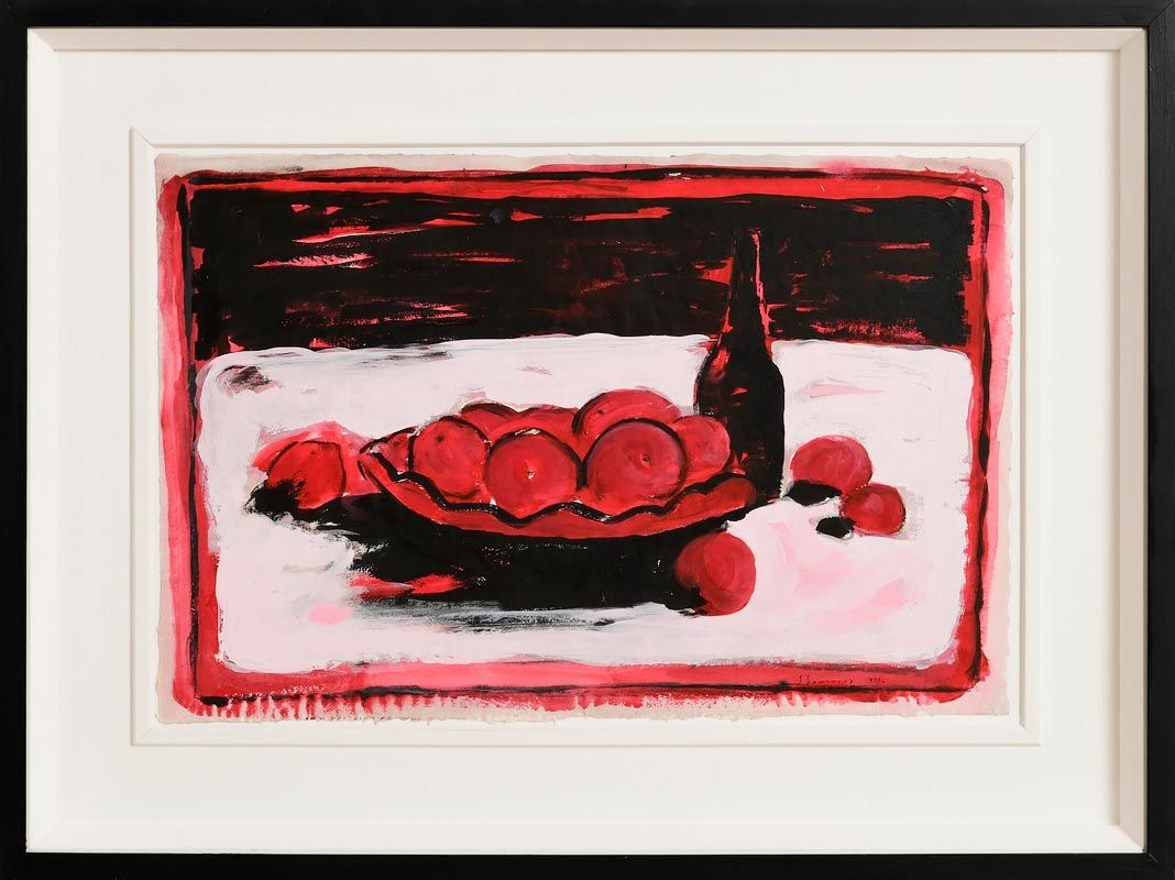 Neil Shawcross | Still Life - Fruit and Wine (1991) (1991) | MutualArt