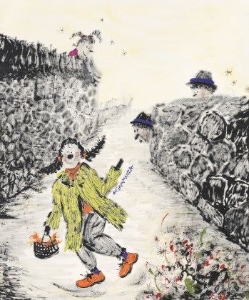 Gammanzi | 발랄한 만콩이와 돌담 뒤에 남매들 (2022) | MutualArt