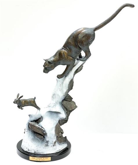 Guy M. Dahl | The Chase is On (1995) | MutualArt