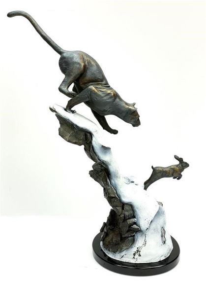 Guy M. Dahl | The Chase is On (1995) | MutualArt