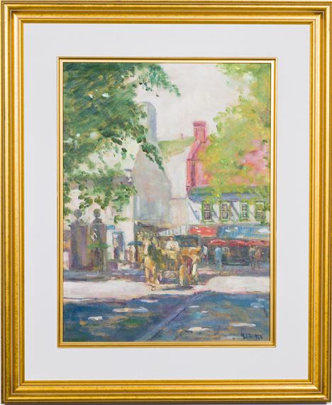 Alain Lacaze | Face au Château Frontenac | MutualArt