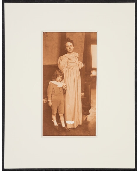 Rudolf Eickemeyer | Portrait of Mrs. Rand and Son, | MutualArt