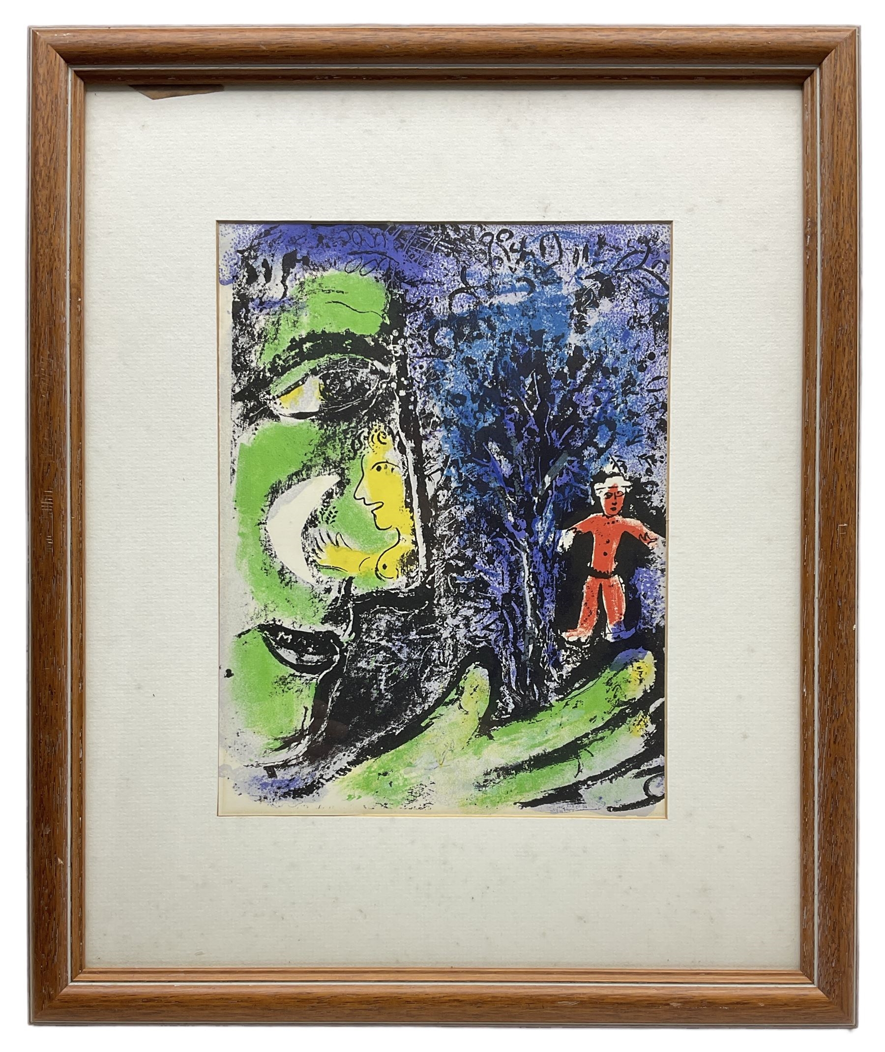 Marc Chagall | Le Profil et l’Enfant Rouge' (Profile and Red Child ...