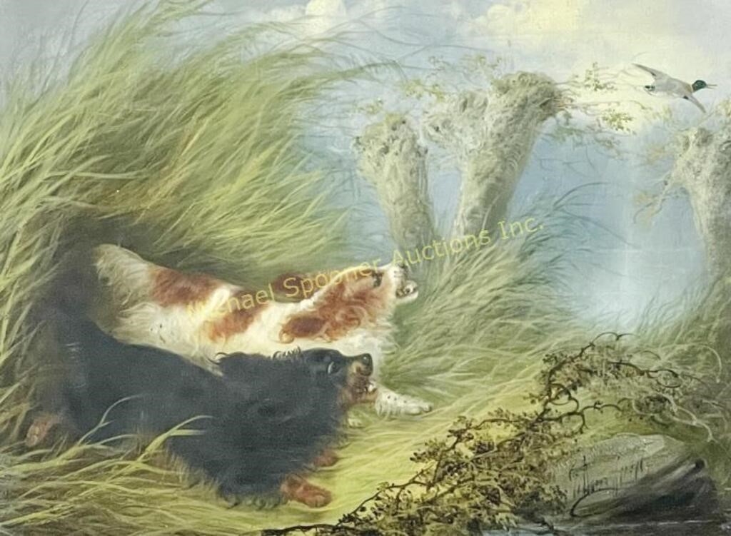 Edward Armfield | THE HUNTING DOGS | MutualArt