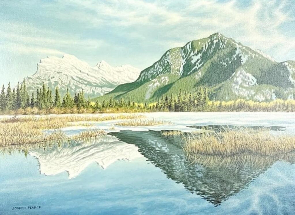 Joseph R. Pearce | STUDY FOR FIRST ICE OF AUTUMN (1999) | MutualArt